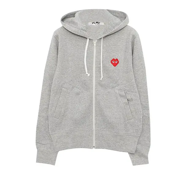 Play Comme Des Garcon Hoodie - Grey