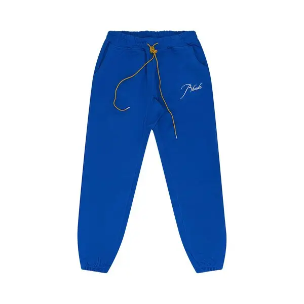 Rhude Script Logo Terry Sweatpants