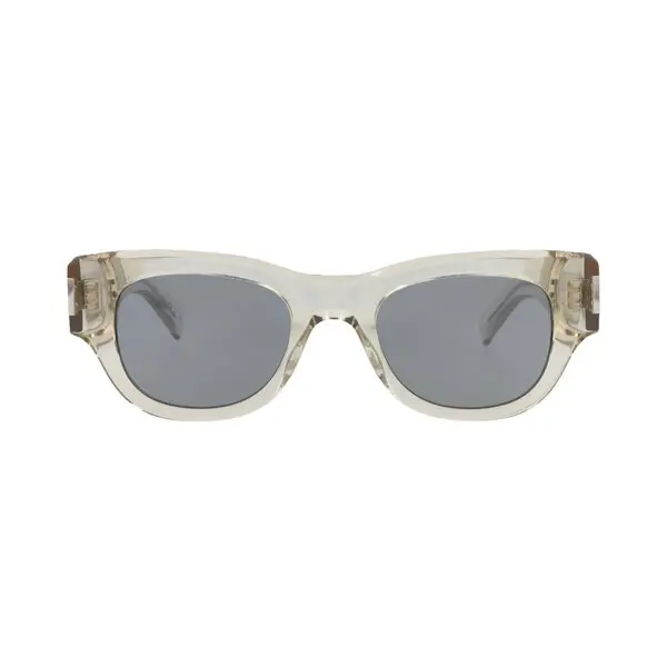 Saint Laurent Cat Eye Sunglasses 'beige/silver - Tan