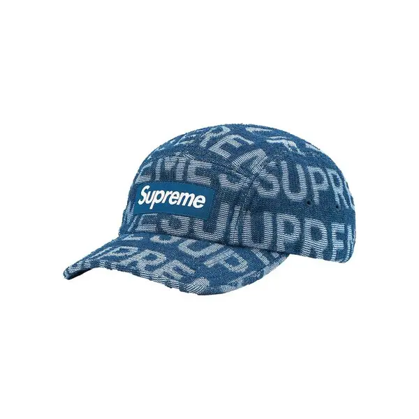 Supreme Terry Spellout Camp Cap - Blue
