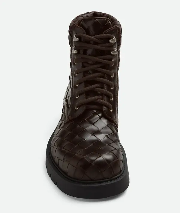Bottega Veneta Haddock Lace-up Ankle Boot - Fondant