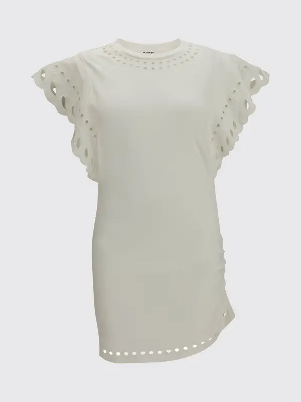 Isabel Marant Étoile Cut-out Mini Dress - Beige