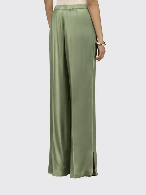 SEMICOUTURE Tailored Wide-leg Trousers - Green