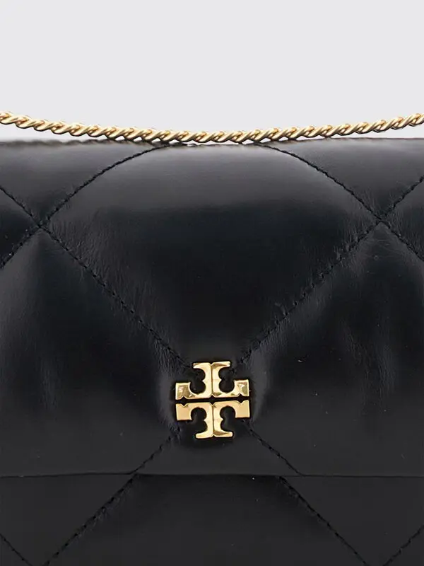 Tory Burch Quilted Leather Mini Bag - Black