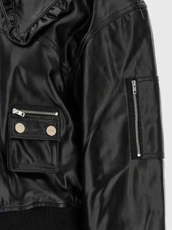 GANNI Bomber Jacket - Black