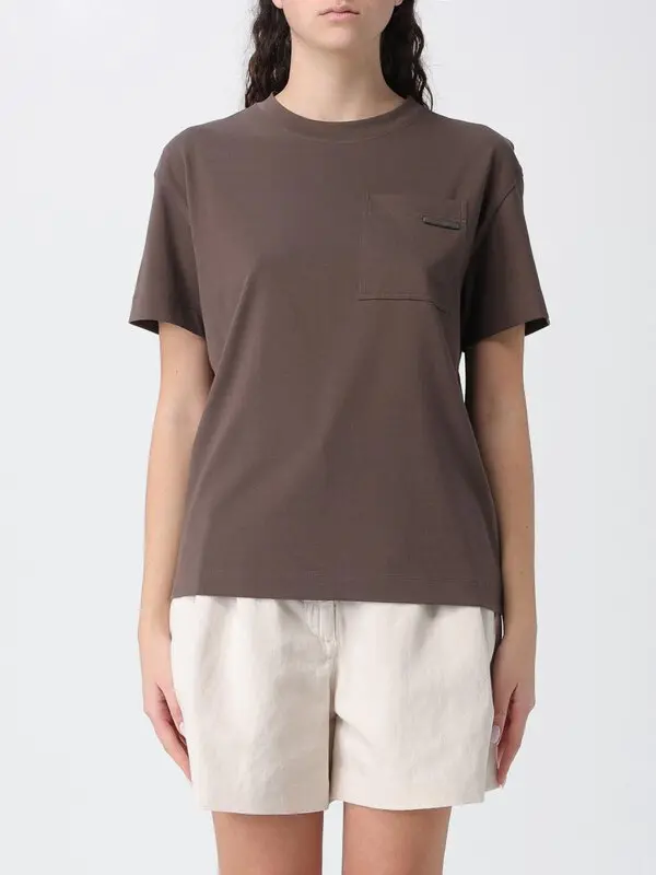 Brunello Cucinelli T-shirt - Brown