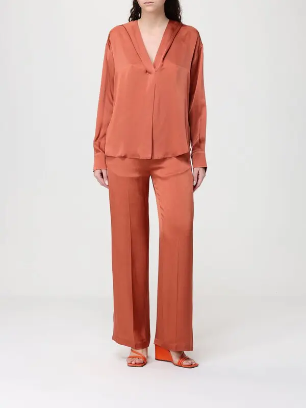SEMICOUTURE Dattero Silk Blend Blouse