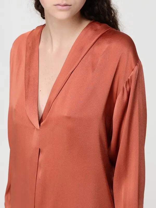 SEMICOUTURE Dattero Silk Blend Blouse