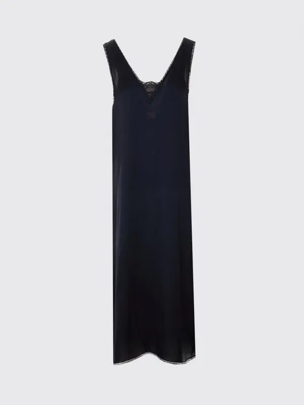 Zadig&Voltaire Lace Trim Maxi Dress