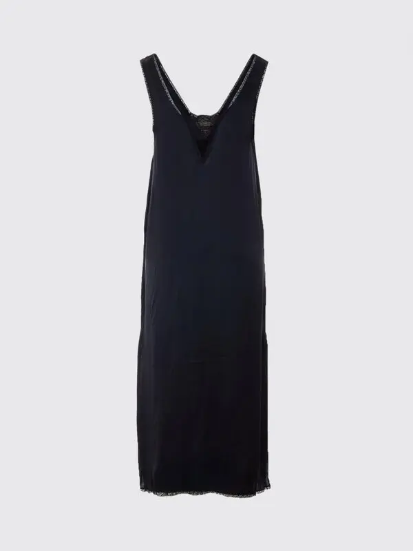 Zadig&Voltaire Lace Trim Maxi Dress