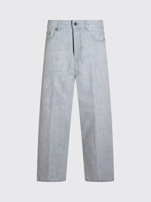 HAIKURE Bleached Denim Jeans - Blue