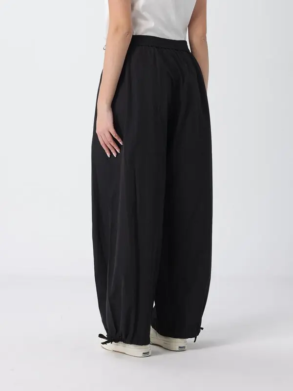 Kenzo High-waisted Wide-leg Trousers - Black