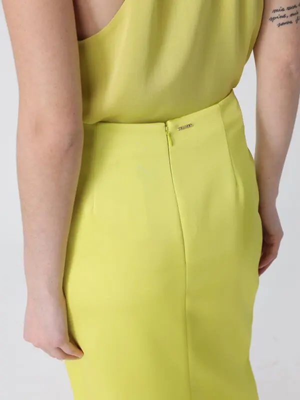 TWINSET Viscose Skirt - Lime
