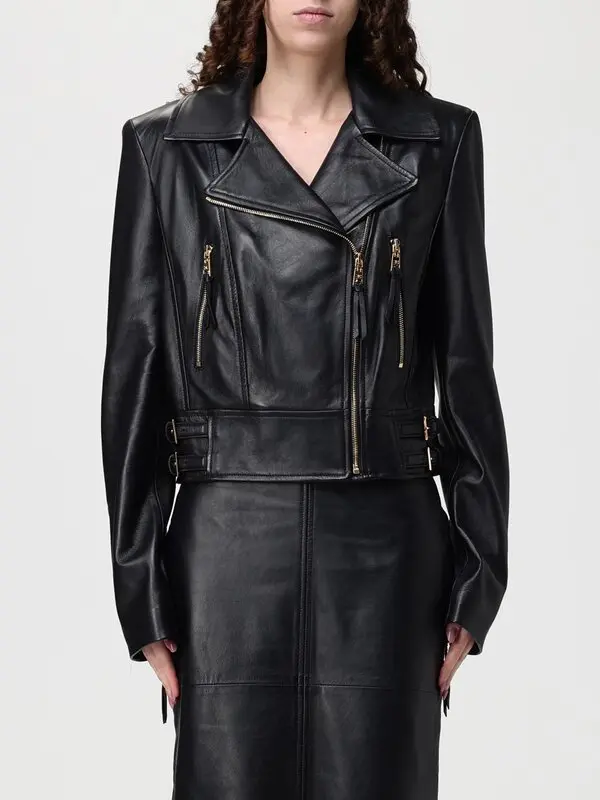 Elisabetta Franchi Biker Jacket - Black