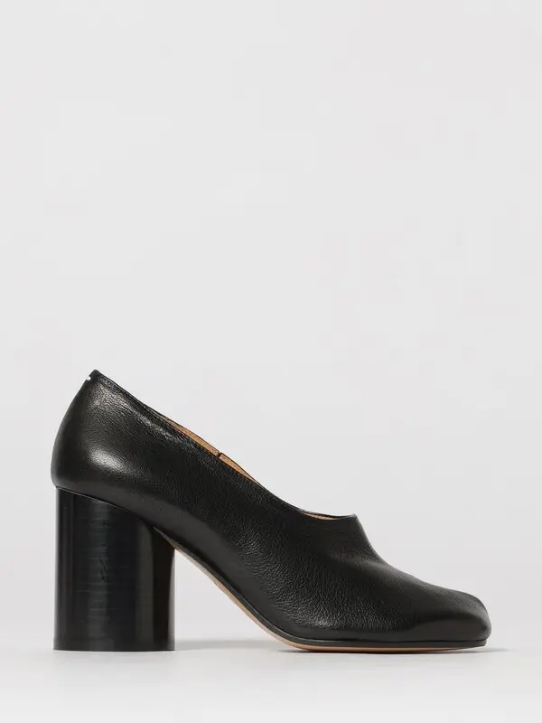 MAISON MARGIELA Leather Tabi Pumps - Black