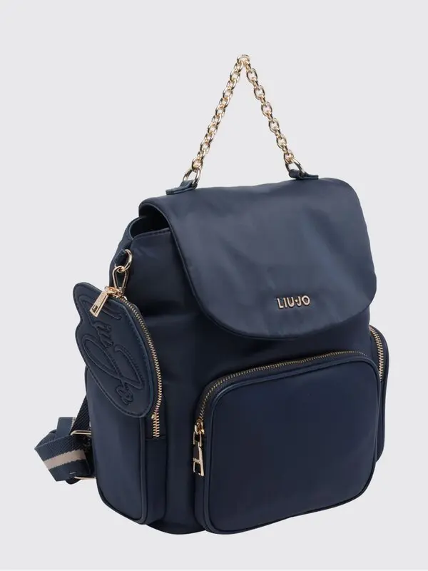 Liu Jo Backpack With Chain Strap - Blue
