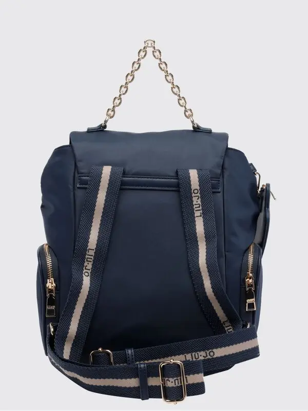 Liu Jo Backpack With Chain Strap - Blue