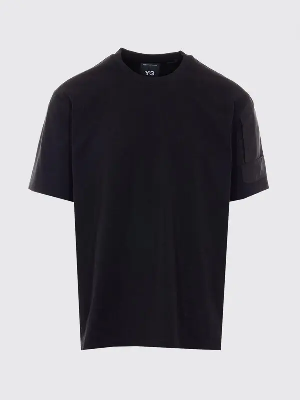 Y3 Cotton T-shirt With Pockets