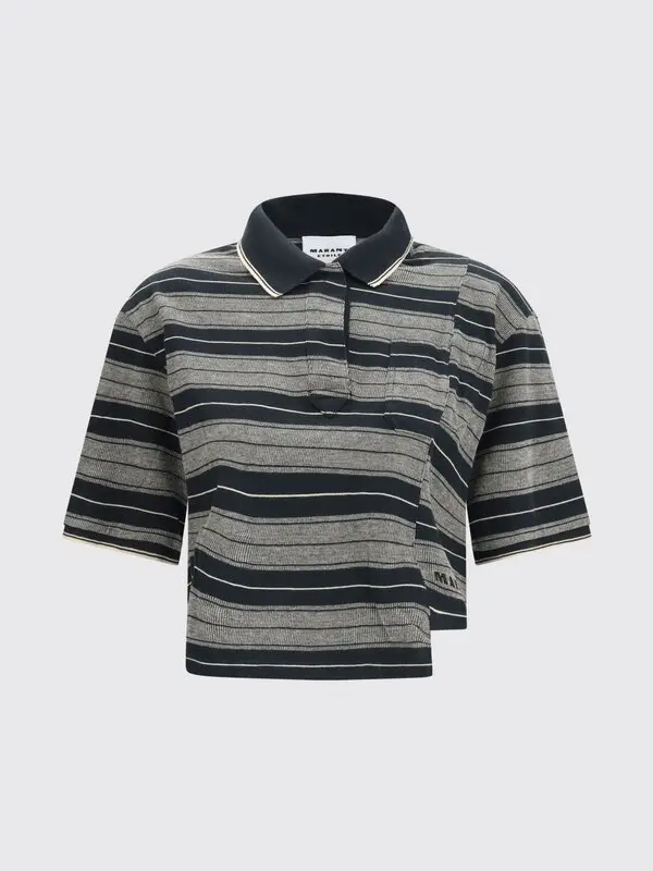Isabel Marant Étoile Striped Polo Shirt