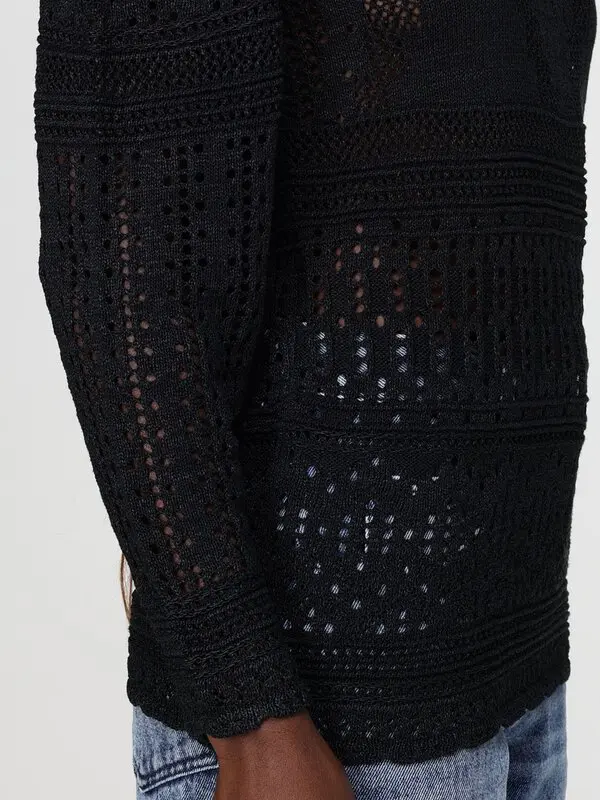Isabel Marant Étoile Crochet Knit Top - Black