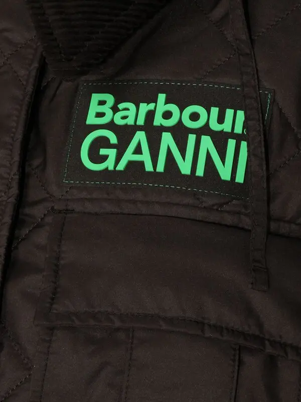 BARBOUR X GANNI Quilted Polyester Jacket