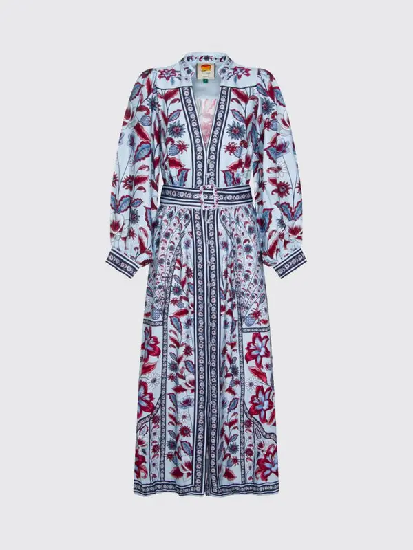 Farm Rio Printed Midi Dress