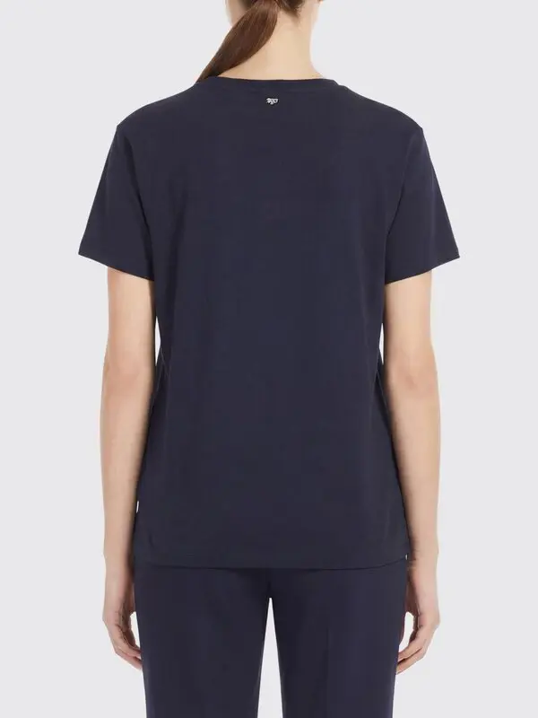 ANIYE BY Santa Print Cotton T-shirts - Black
