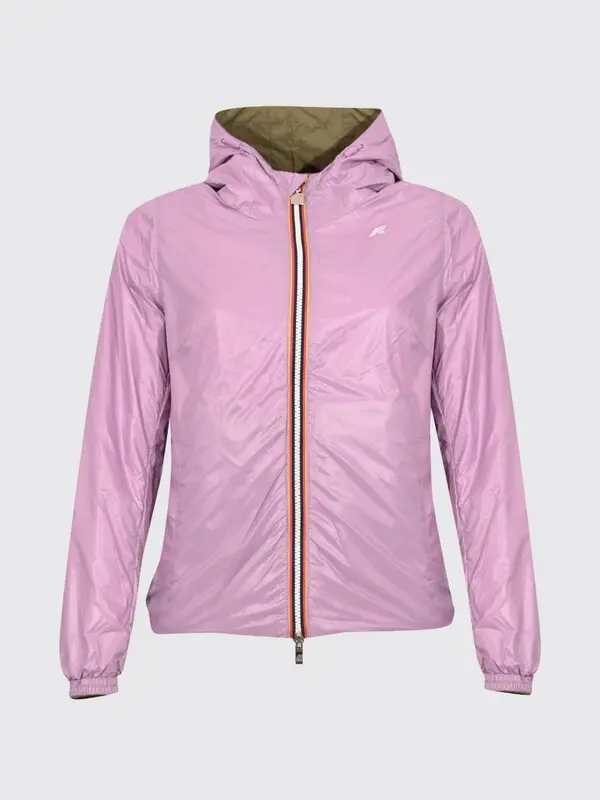 K-WAY Hooded Windbreaker Jacket - Green