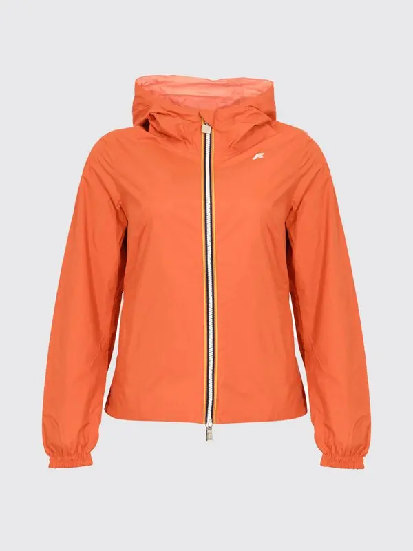 K-WAY Lil 2.0 Plus.2 Reversible Windbreaker Jacket - Orange