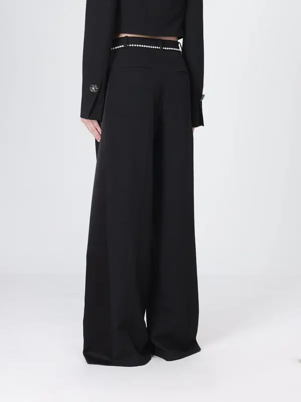 Pinko Tailored Wide-leg Trousers - Black