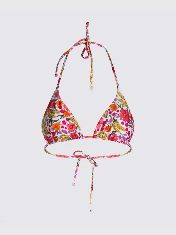 Farm Rio Polyamide Bikini Top With Floral Print