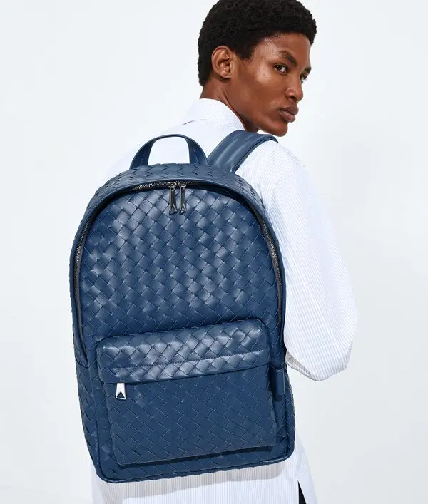 BOTTEGA  VENETA Intrecciato Leather Backpack