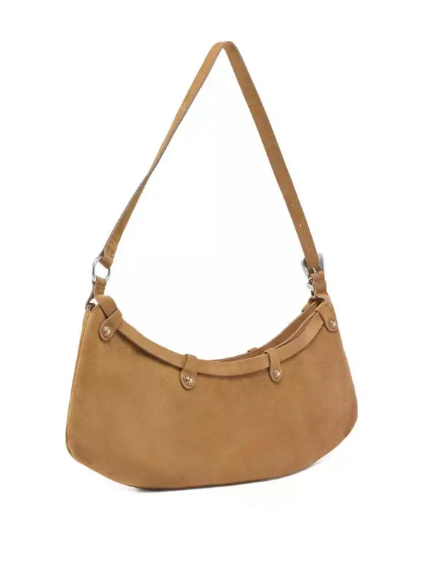 Pinko Pockets Strap Leather Shoulder Bag