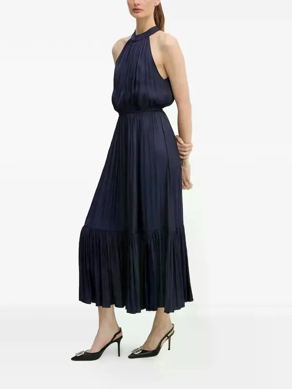 MORGAN Pleated Midi Dress