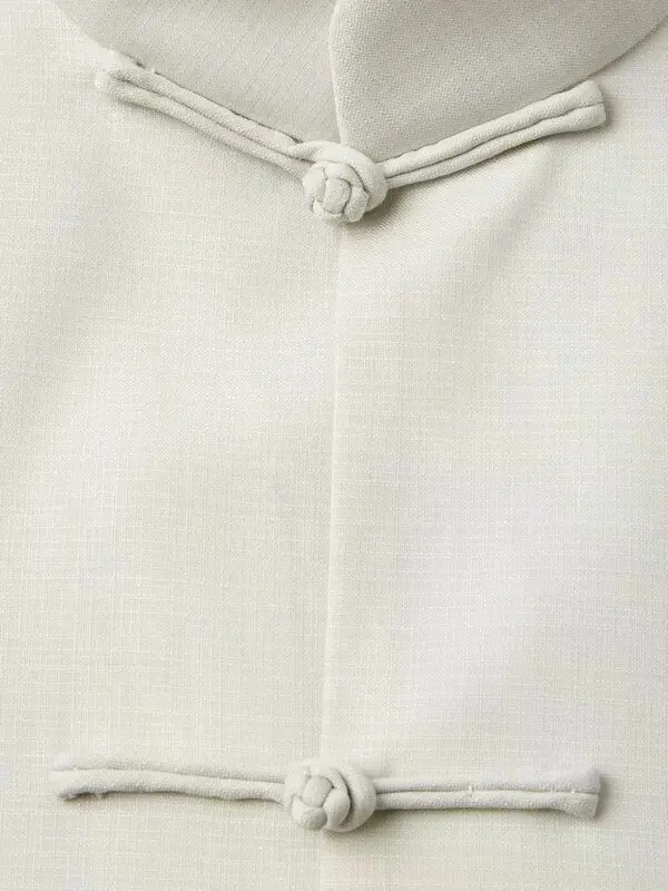 Shanghai Tang Long Sleeve Shirt - White
