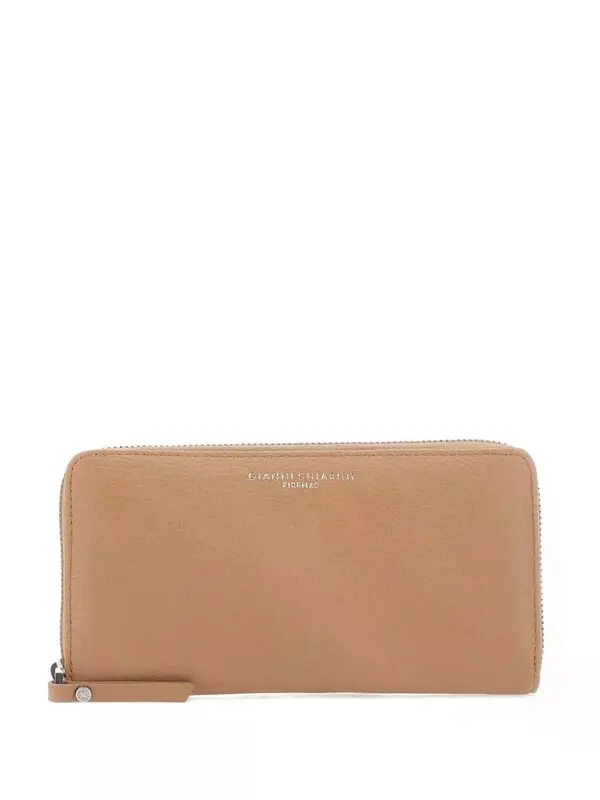 GIANNI CHIARINI Grein Leather Wallet - Neutrals