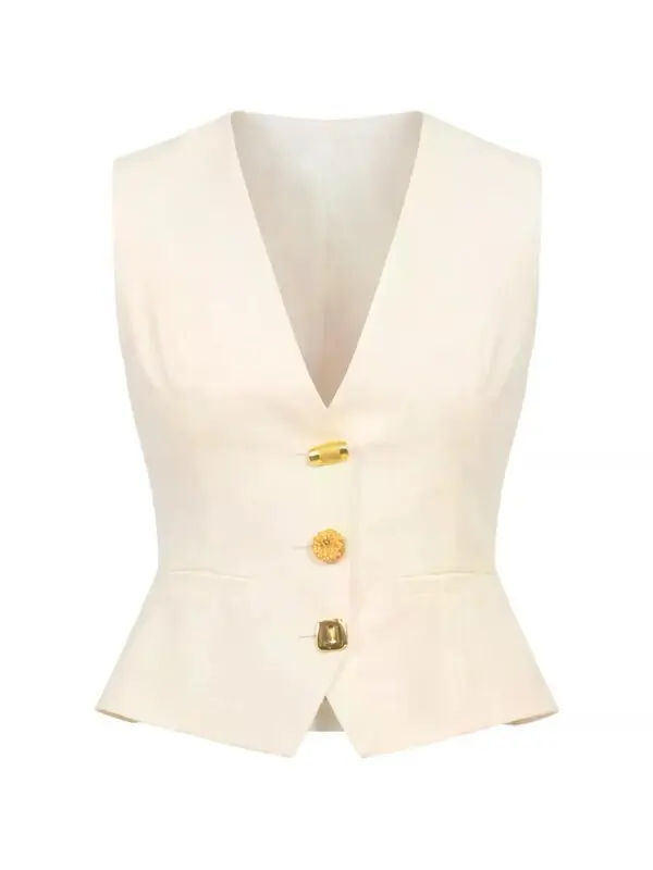 FRANCOISE PINTON - PARIS Anita Button Waistcoat