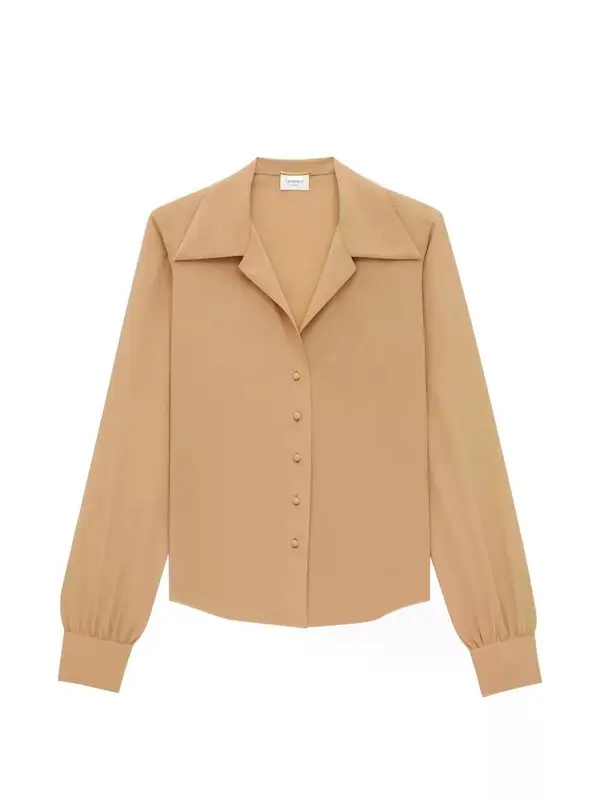 Saint Laurent Classic-collar Blouse