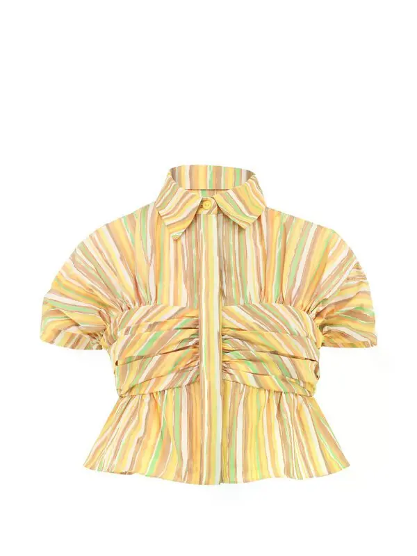 Alexis Arya Striped Top - Yellow