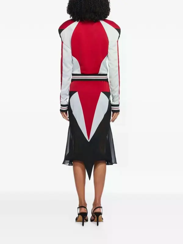 Off-White Track Star Midi Skirt