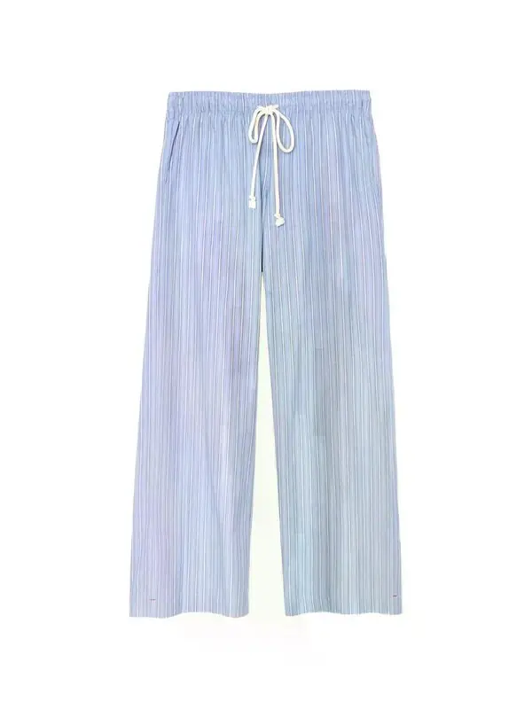 Xirena Brinna Striped Drawstring Trousers - Blue