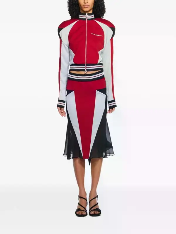 Off-White Track Star Zip-up Sweatshirt