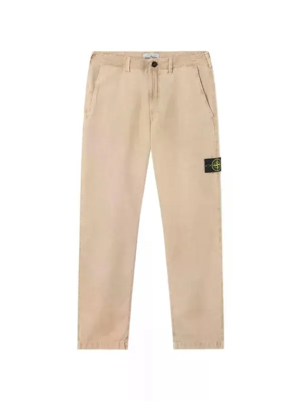 Stone Island Compass-badge Trousers - Neutrals