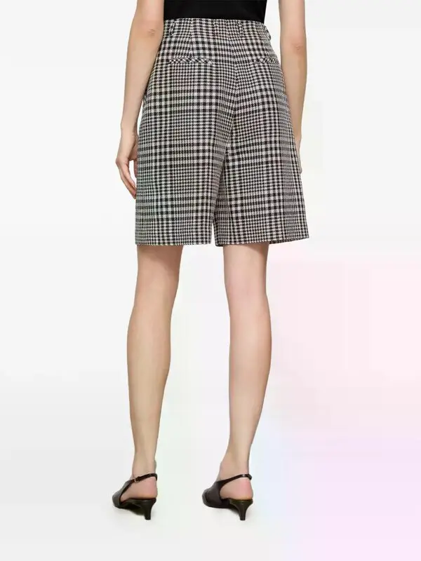 Lafayette 148 New York Plaid Shorts