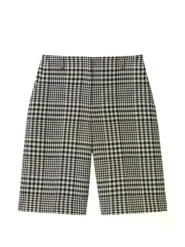 Lafayette 148 New York Plaid Shorts