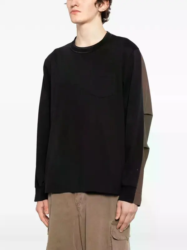 Sacai Colour-block Pocket T-shirt