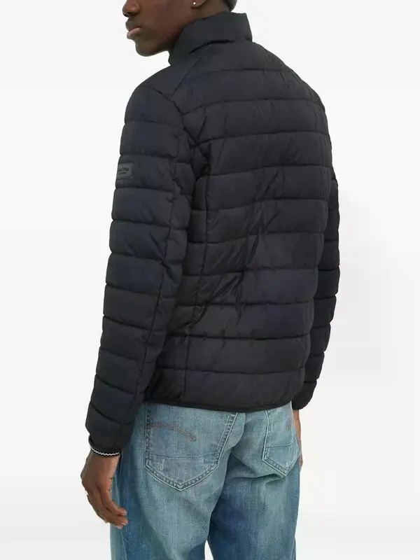 Marc O'polo Logo-patch Quilted Jacket - Black