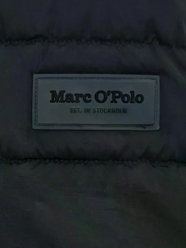 Marc O'polo Logo-patch Quilted Jacket - Black