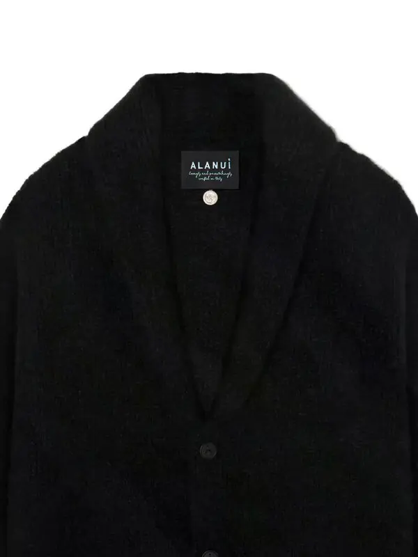 Alanui Patch Pockets Horn Buttons Cardigan
