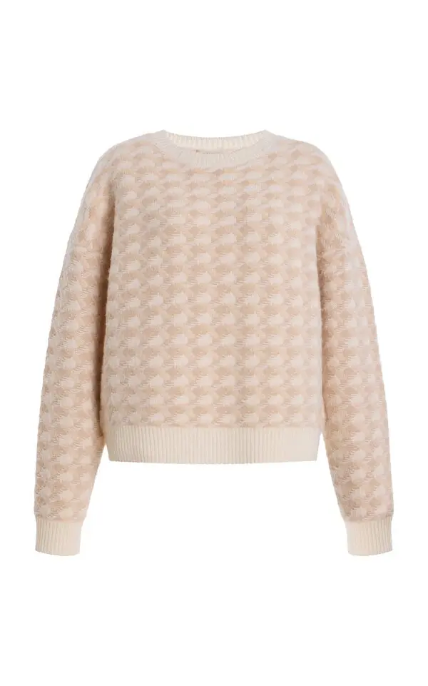 ZANKOV Karolina Wool-cashmere Jacquard Sweater - Multi